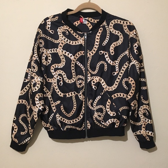 Divided | Jackets & Coats | 2 For Bundle Sale Black And Gold Divided ...